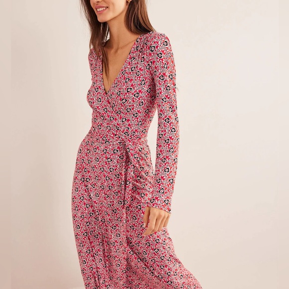 Boden | Dresses | Boden Jersey Wrap Maxi Dress | Poshmark